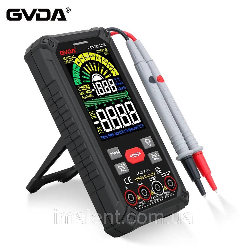 GVDA GD128 Plus Перезаряжаемый Умный Цифровой Мультиметр 10000 Отсчетов ...