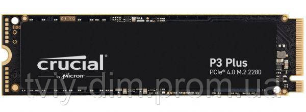 SSD накопитель Crucial P3 Plus 500Gb M.2 PCI-E 4.0 x4 3D TLC ...
