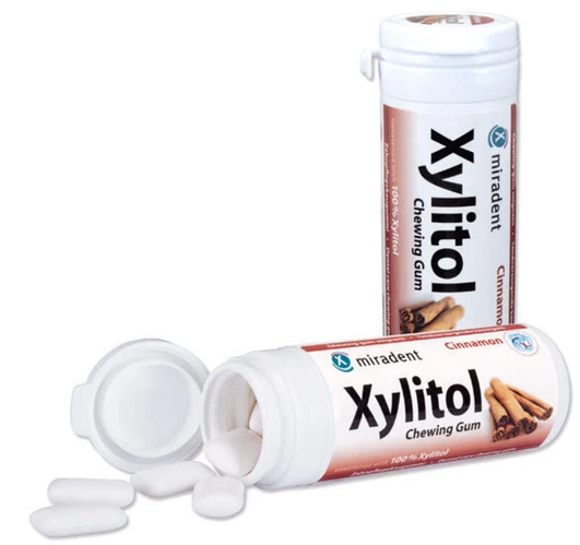 Xylitol Chewing Gum, Жевательная резинка с ксилитолом, корица (30шт ...