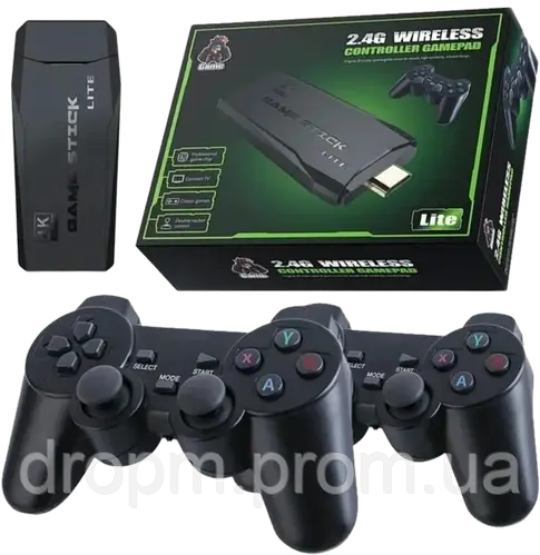 Ігрова приставка бездротова LITE GREEN HDMI 3535 ігор Dendy, Sega ...