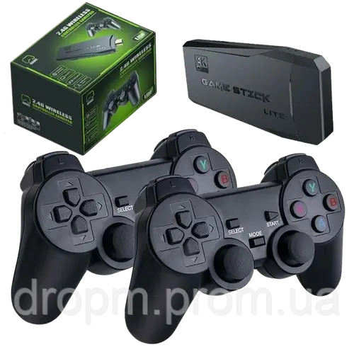 Ігрова приставка бездротова LITE GREEN HDMI 3535 ігор Dendy, Sega ...