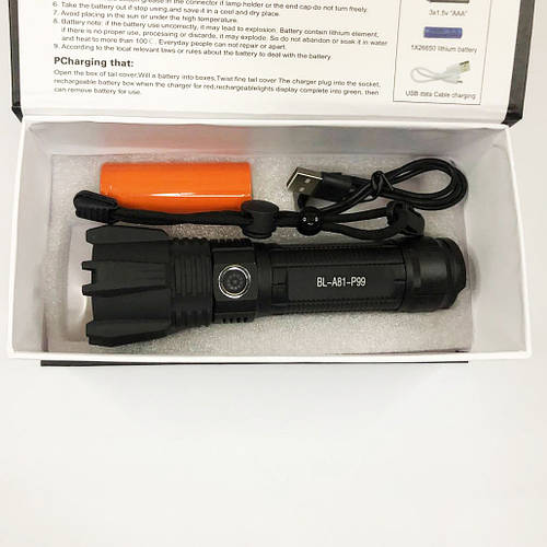 Купить Мощный аккумуляторный лед фонарик Police BL-A81-P99 | Фонарик с ...