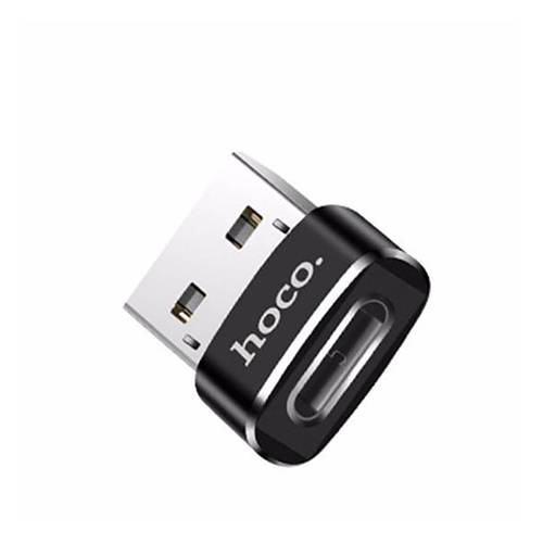 Купити Otg перехідник Hoco Ua6 Usb Female To Type C Male чорний ціна