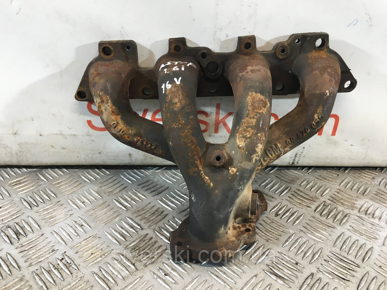 Купить Коллектор выпускной, Opel Astra F/G Z16XEL, 1,6 бензин 16 ...