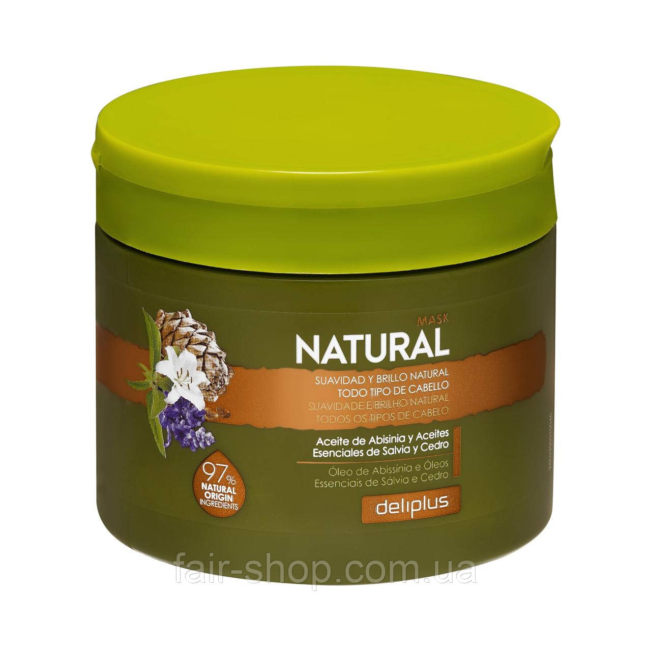 Маска для волосся Deliplus Natural hair mask for all hair types ...