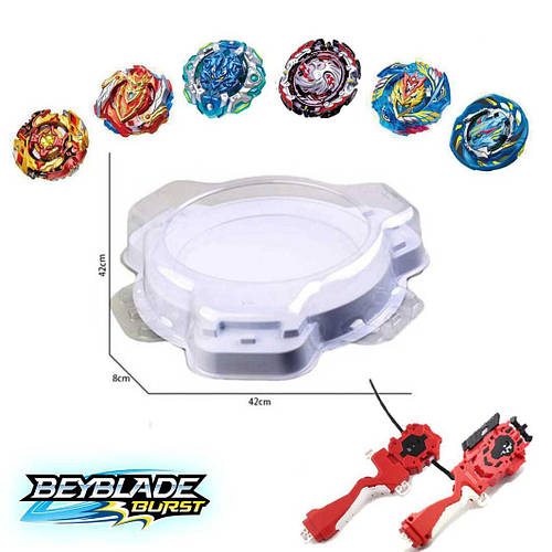 Купить Набор бейблейдов 6 шт с ареной (Beyblade Mega Cho-z Set) B127, B128, B128-2 B129, B130 ...