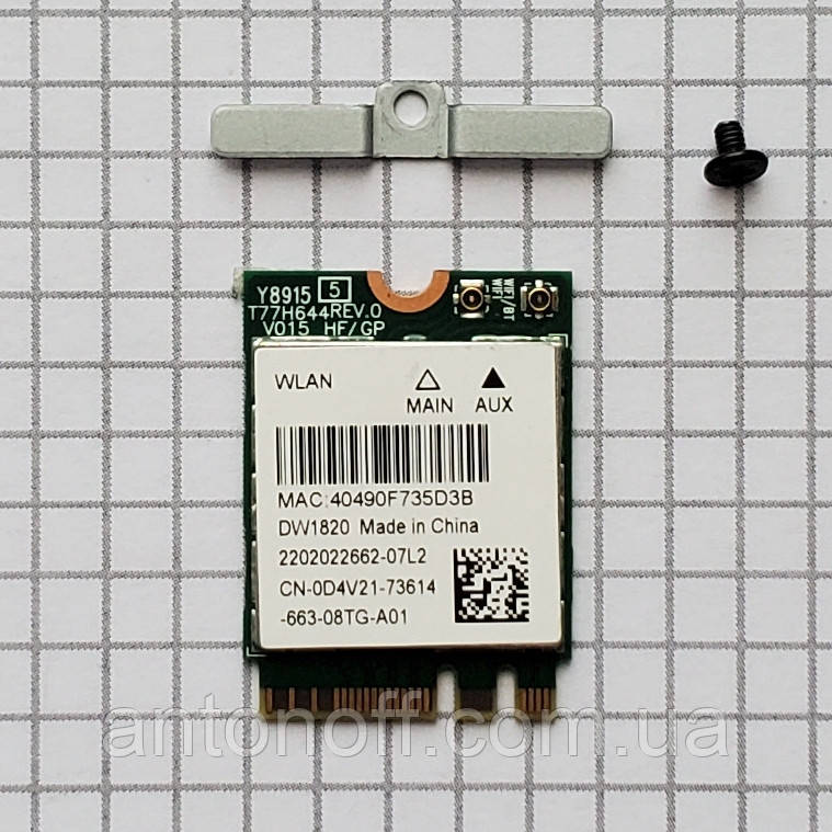 Wi-Fi модуль Atheros QCNFA344A / Dell Latitude E5470 / 0D4V21 для ...