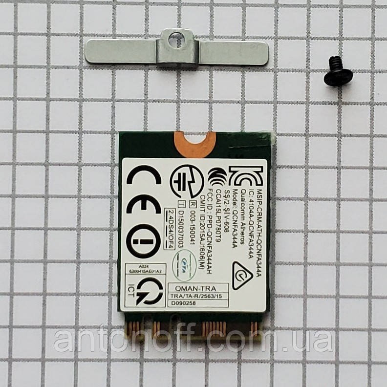 Wi-Fi модуль Atheros QCNFA344A / Dell Latitude E5470 / 0D4V21 для ...