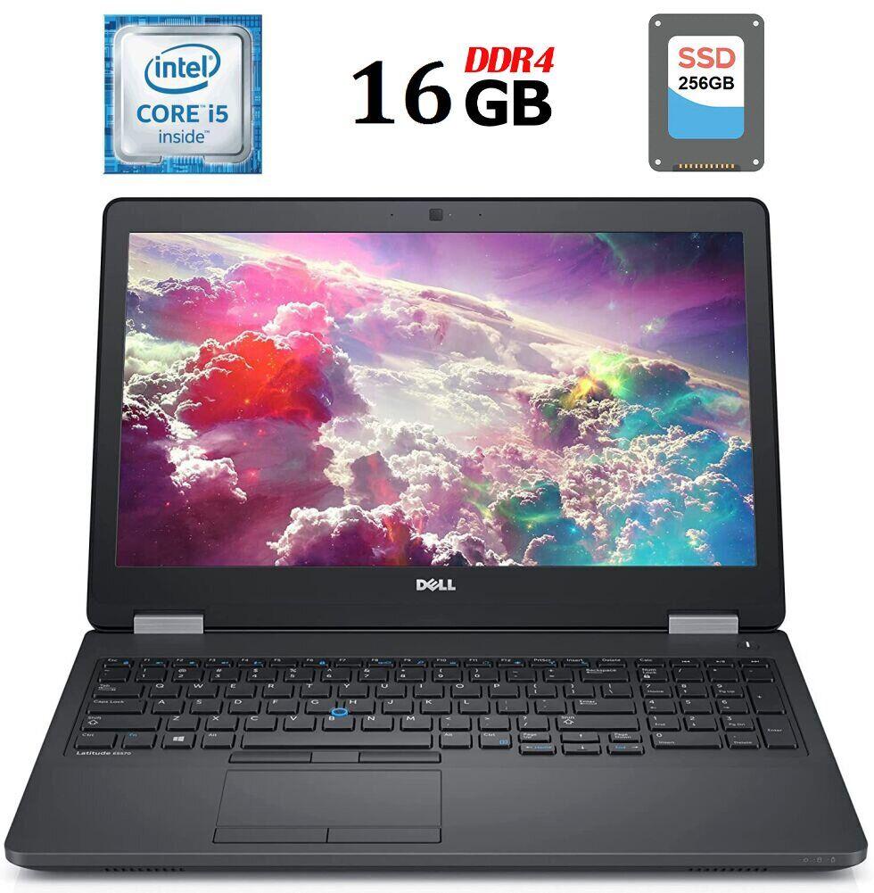 Ноутбук Dell Latitude E5570 / 15.6" (1920x1080) IPS / Intel Core I5-6300HQ (4 Ядра по 2.3 - 3.2 ...