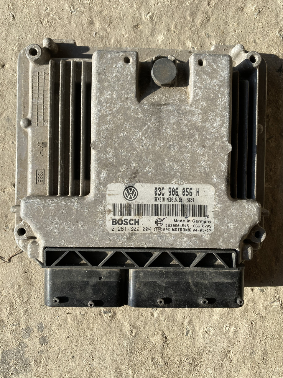 Блок керування двигуном VW Golf 5 1.4 tsi, 03C 906 056 H, 03C906056H ...