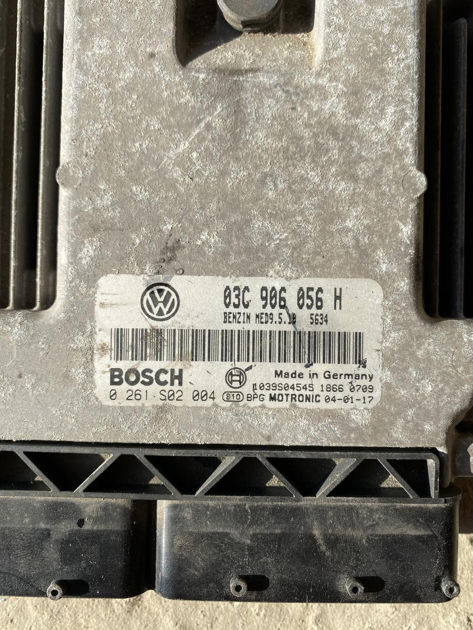 Блок керування двигуном VW Golf 5 1.4 tsi, 03C 906 056 H, 03C906056H ...