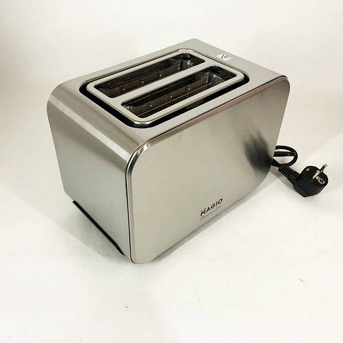 Тостер Magio MG-284, тостер для 2 гренок, электрический горизонтальный тостер, универсальный ...