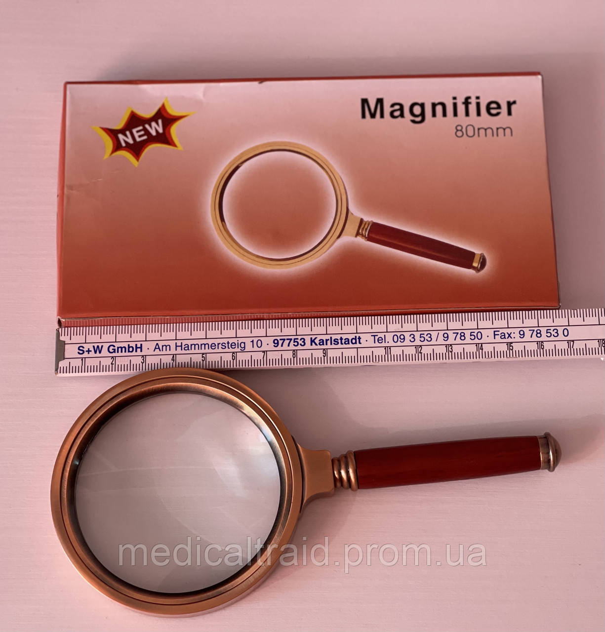 Ручна лупа Magnifier 80 мм Бронза (ID#1942586326), цена: 150 ₴, купить ...