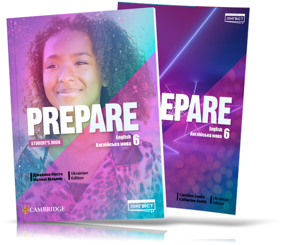 Купити 6 клас. НУШ Англійська мова. Prepare. Student`s book + Workbook ...