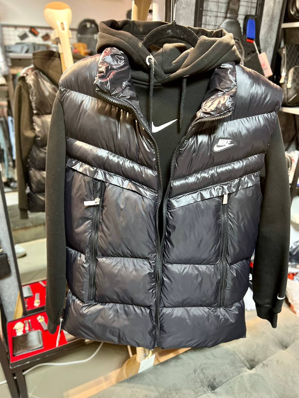 Чоловіча жилетка Nike тепла. Жилетка Найк осіння (ID#1942688700), цена ...
