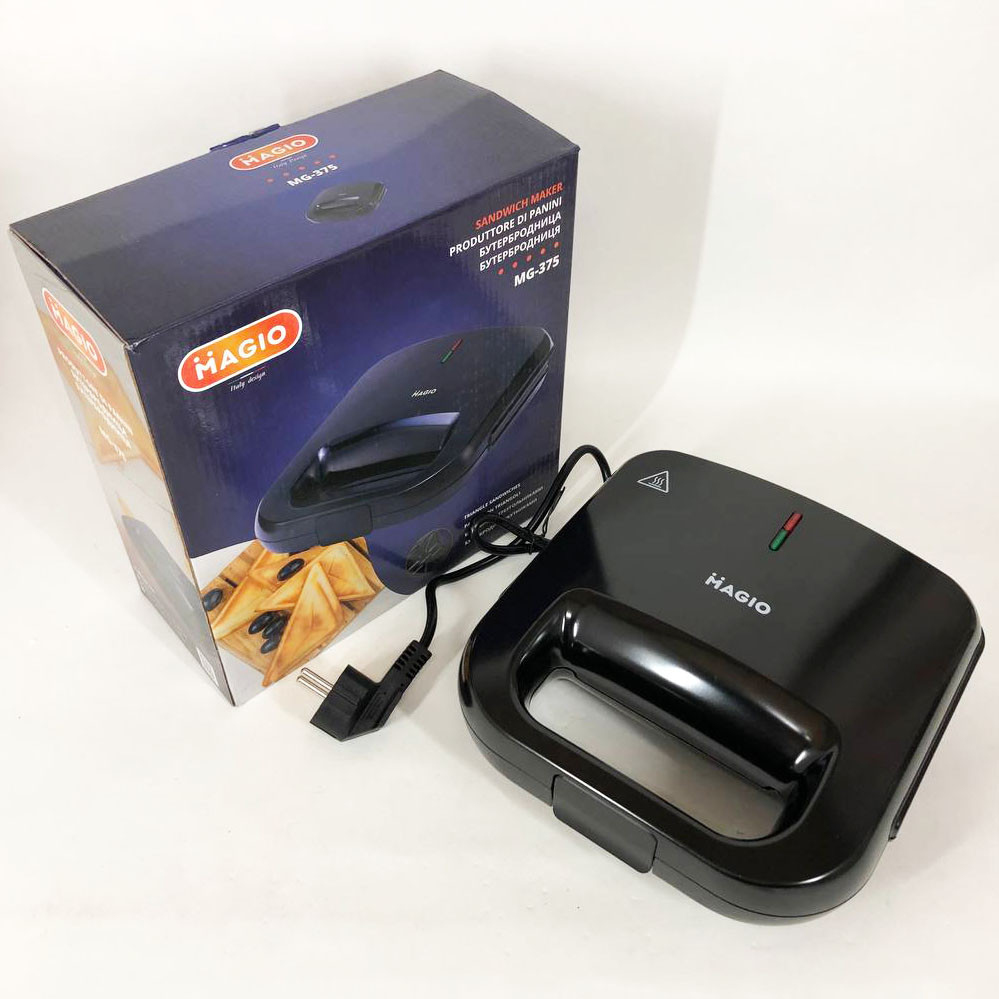 Бутербродница электрическая MAGIO MG-375, Домашний гриль для QU-822 шаурмы, Электробутербродница ...
