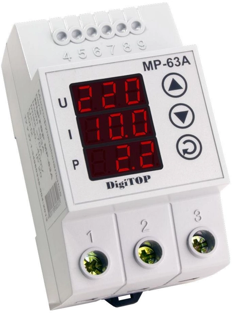 Реле багатофункціональне DigiTOP МР-63А (ID#1809086060), ціна: 1470 ...