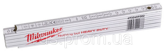 Купить Складной метр деревянный MILWAUKEE, 2 м (4932459302), цена 220 ...