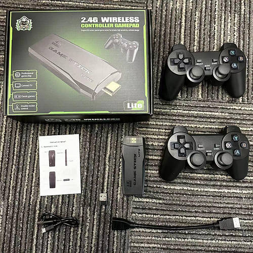 Ігрова приставка M8 Data Frog Y3 Lite 64 ГБ Game Stick HDMI 4K 10000 ...