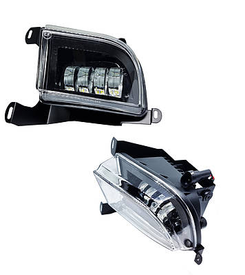 Протитуманні фари Chevrolet Lacetti 40W ПТФ Led туманки Лачетті седан ...