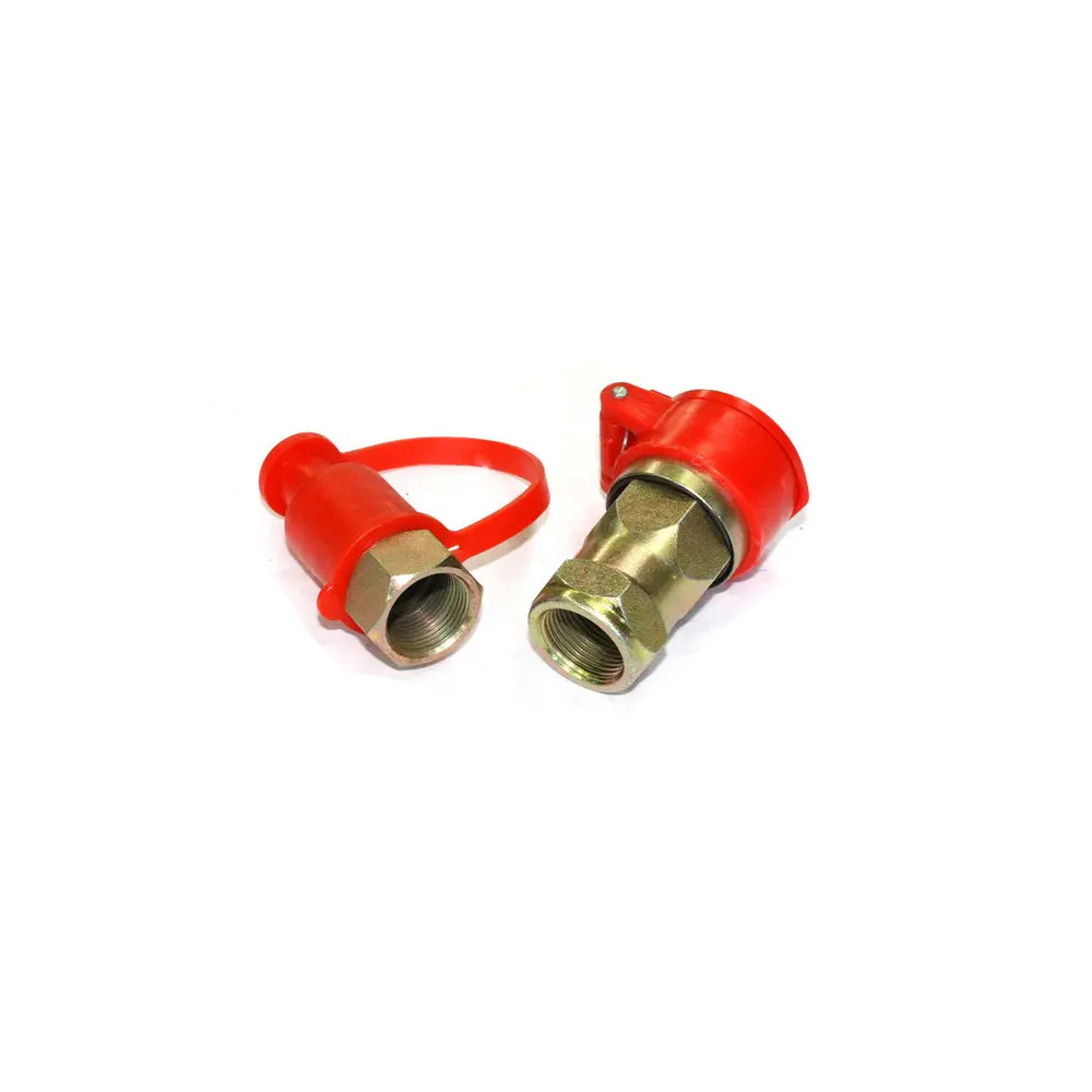 Соединение Шлангов Быстроразъемное (Евро Груша) М22х1,5 К-кт с Красными ...