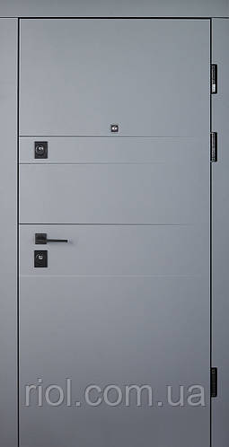 Трьохконтурні вхідні двері модель Moderna комплектація Grand (ID ...