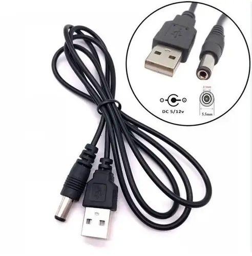 Переходник usb dc, Кабель питания usb dc, Usb-dc для роутера ...