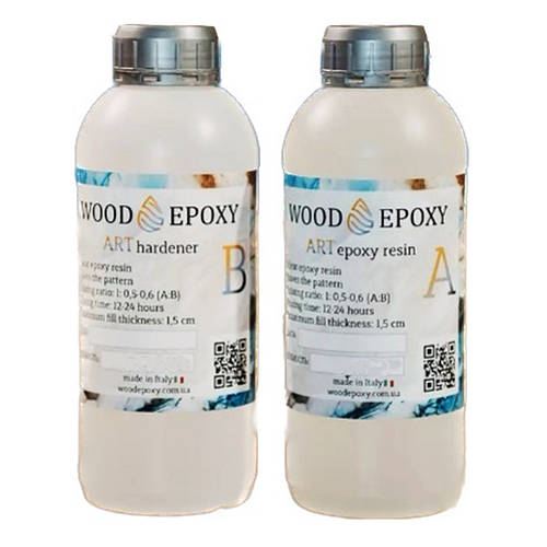 Эпоксидная смола 1.5 кг для тонких заливок до 20 мм прозрачная (ID ...