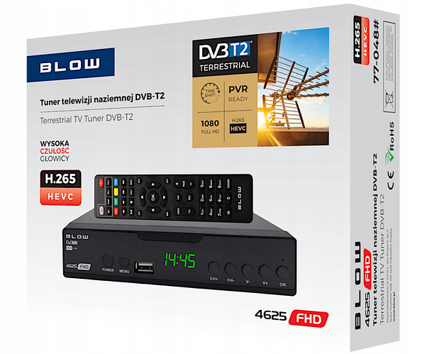 Купить Тюнер-декодер ТВ DVB-T DVB-T2 H.265 HEVC USB HDMI, цена 1100 ...