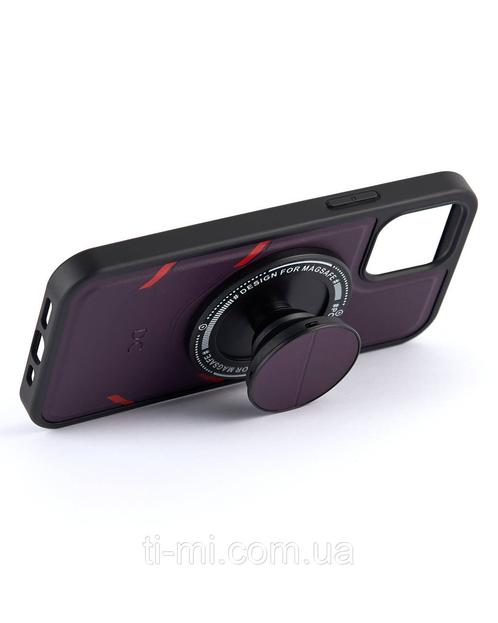 Купить Чехол MagSafe DC + magsafe PopSocket для iPhone 12 Pro темно ...