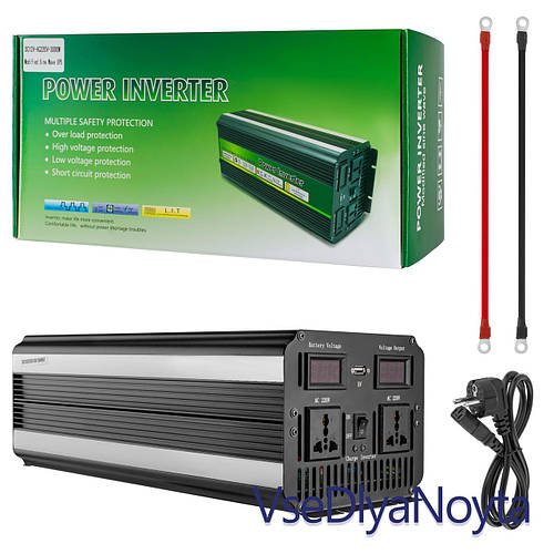 Купить Инвертор Belttt 3000W, 12V, 25A (пиковая мощность 6000W ...