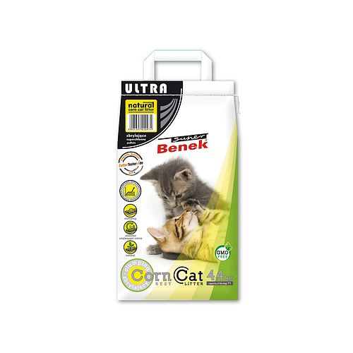 Купить Super Benek Кукурузный Ультра наполнитель для котячого туалету ...