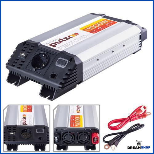 Купить Преобразователь напряжения с 12 на 220 для дома котла 1000W ...