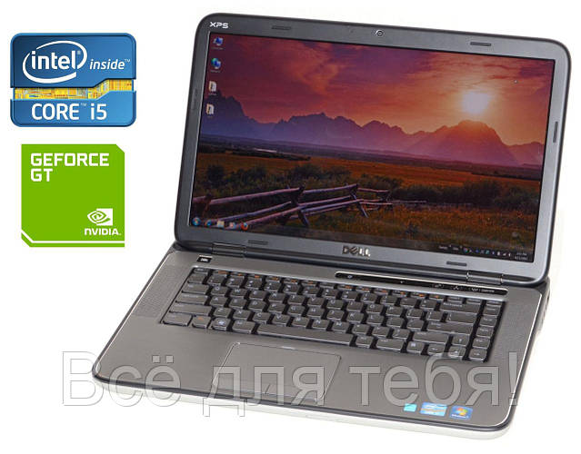 Ноутбук Dell XPS L502X / 15.6" (1366x768) TN / Intel Core i5-2430M (2 ...