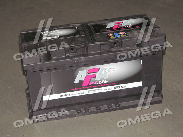 Аккумулятор 95Ah-12v AFA (353х175х190), R, EN800 595 402 080 UA49 (ID ...