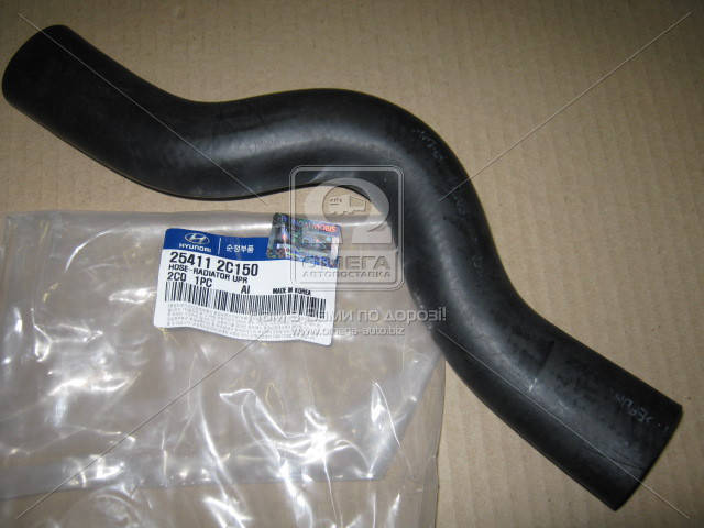 Патрубок радиатора верхний Hyundai Santa Fe 06- (пр-во Mobis ...