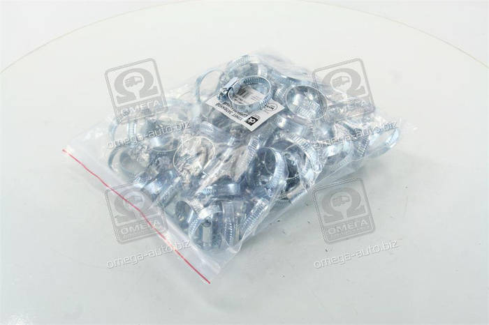 Хомут затяжной оцинкованый 20-32мм. Germany-Тип, 1уп./100шт. DKG-20-32/ ...