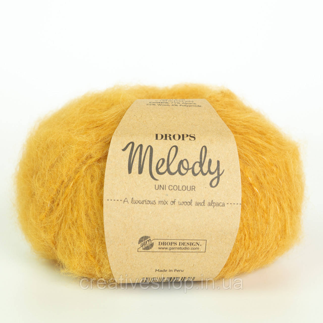 Пряжа Drops Melody (цвет 18 mustard) (ID#1660577782), цена: 185 ...
