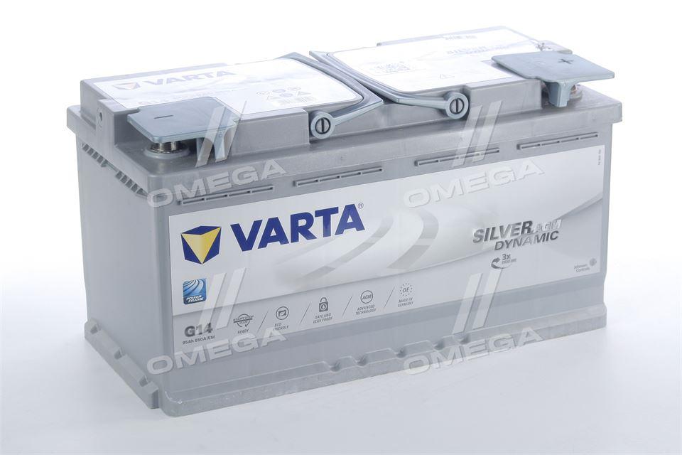 Купить Аккумулятор 95Ah-12v VARTA Silver Dynamic AGM (G14) (353х175х190 ...