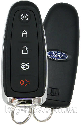 Ключ Ford Edge, Escape, Focus, Expedition, Flex, Expedition BT4T-15K601-DX smart key 5 кнопок ...