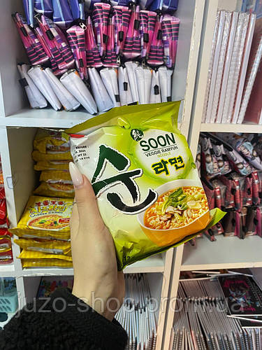 Nongshim Soon Ramen вегетаріанська з овочами, ціна: 109 ₴, купити на ...