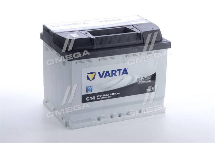 Аккумулятор 56Ah-12v VARTA BLD(C14) (242х175х190),R,EN480 556 400 048 ...