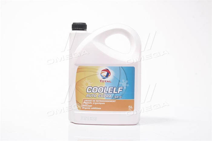 Антифриз Total COOLELF AUTO SUPRA -37 ° C G12 (Каністра 5л) 147989 UA38 ...