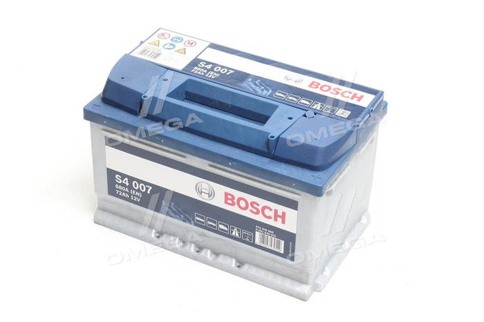 Акумулятор 72Ah-12v BOSCH (S4007) (278x175x175),R,EN680 0092S40070 UA38 ...
