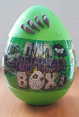 Яйцо-сюрприз Dino Surprise Box Danko Toys DSB-01-01 Детский набор для ...