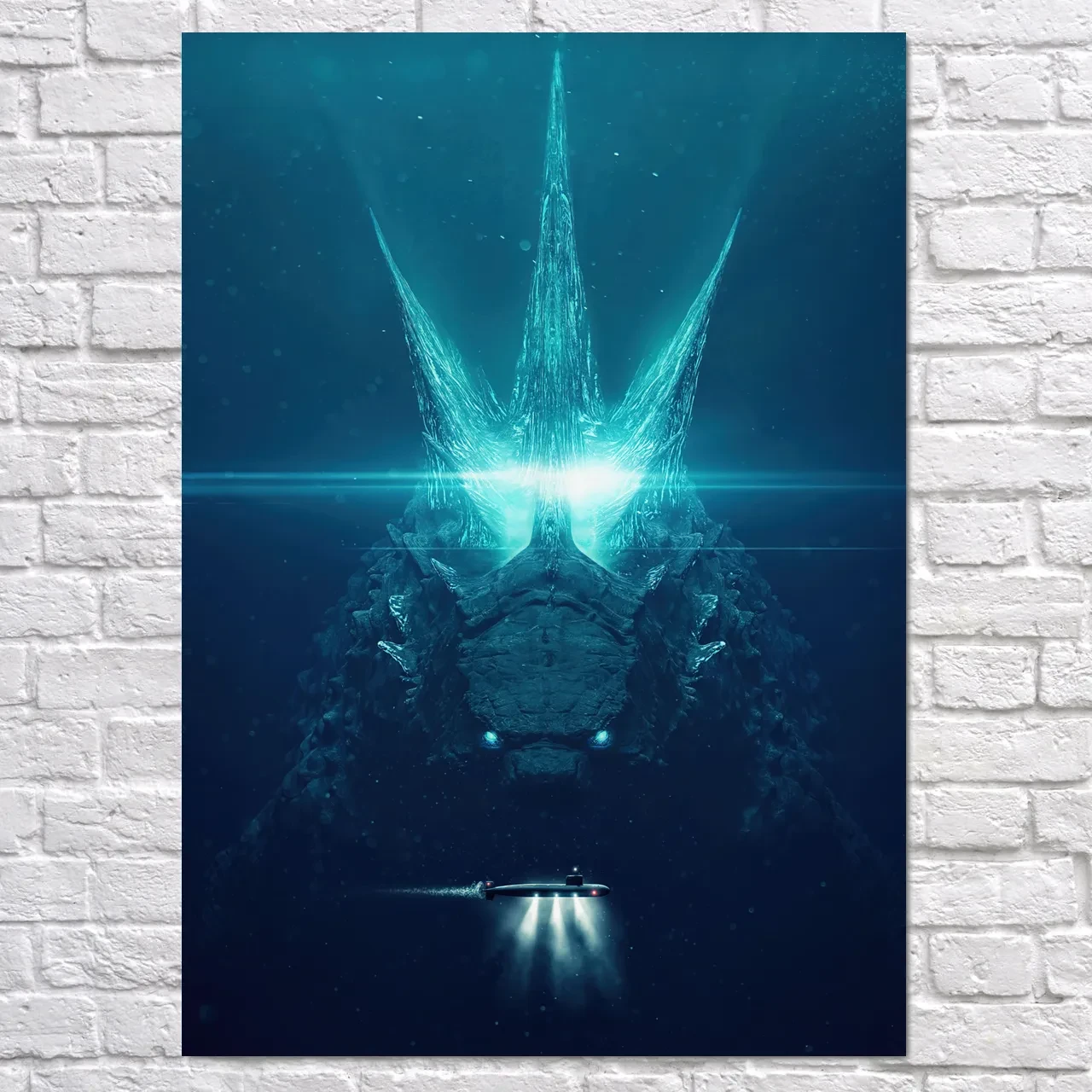 Плакат "Годзилла под водой, Godzilla", 60×43см (ID#1646274085), цена ...