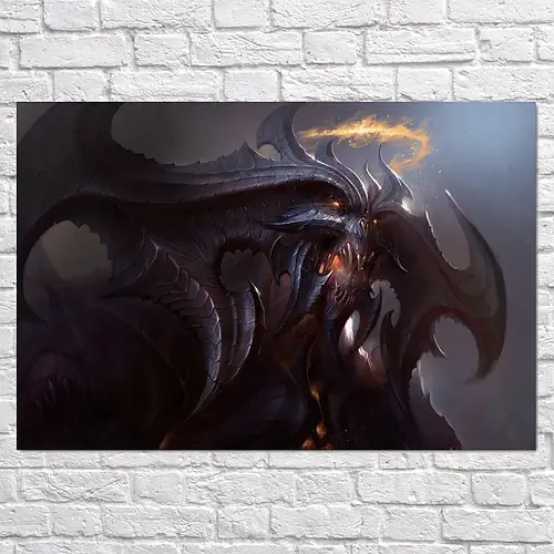 Плакат "Дьябло 3, Diablo 3", 40×60см (ID#958138589), цена: 190 ...