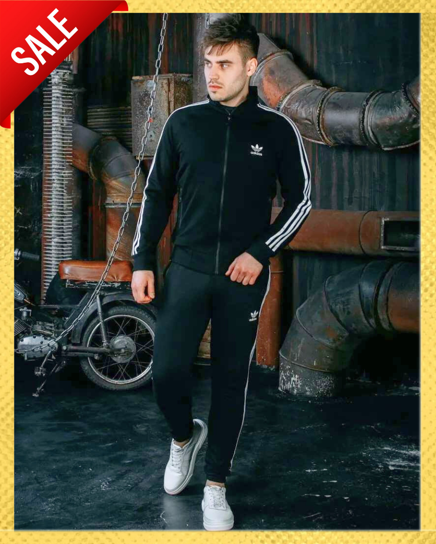 Спортивный костюм Adidas с олимпийкой Стильные мужские спортивные ...