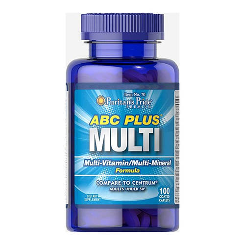 Купить ABC Plus Multivitamin and Multi-Mineral Formula - 100 Caplets ...