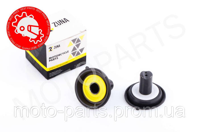 Купить Мембрана карбюратора (с заслонкой) 4T GY6 50 (Ø16mm, основная с выемкой) ZUNA, цена 132 ...